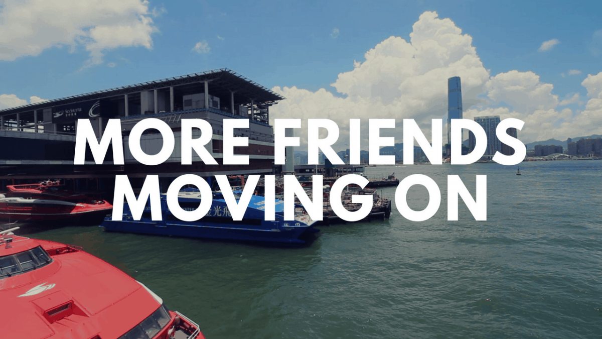 Meeting More Friends Moving On