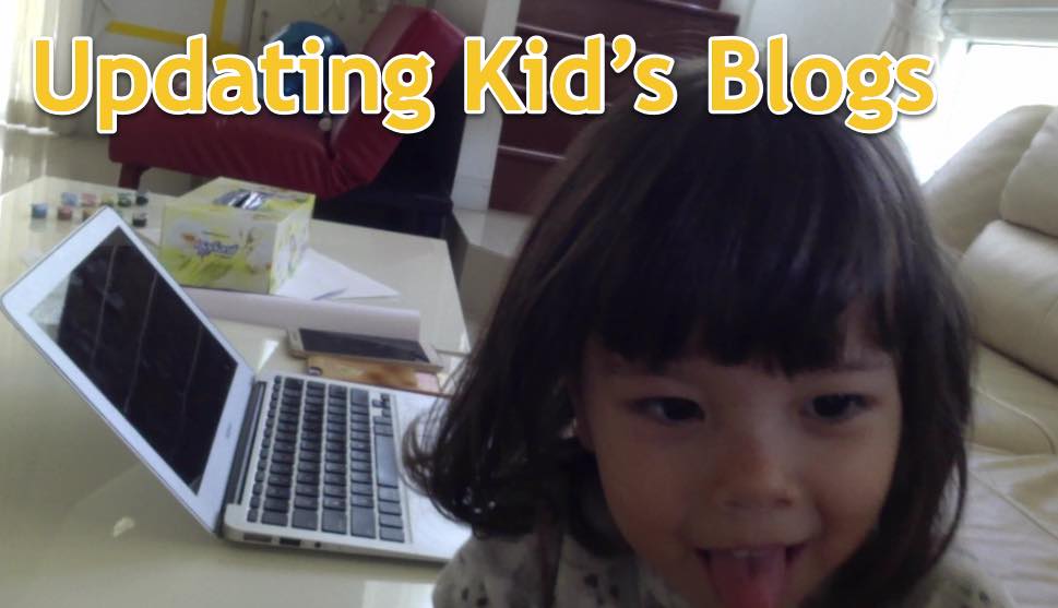 Just updated my Kid’s blogs for the year