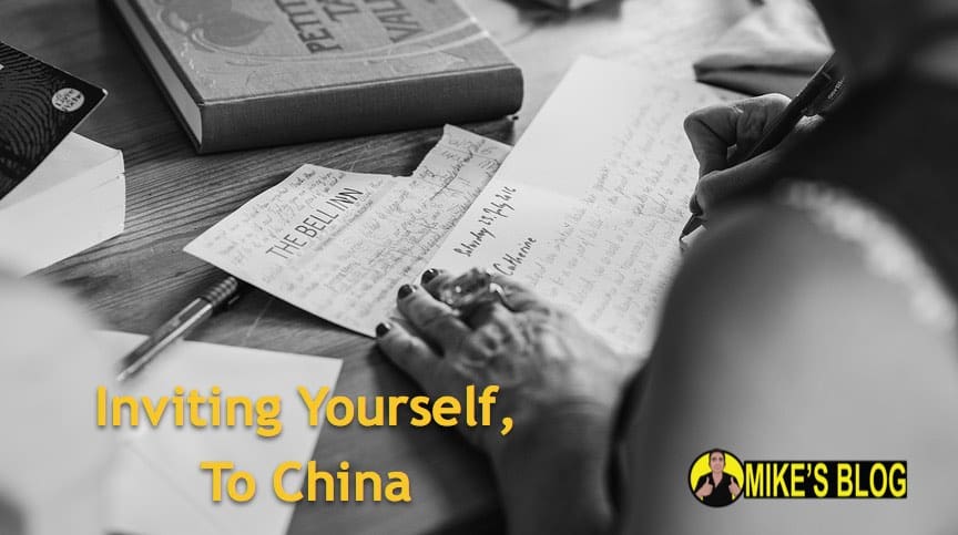 Inviting Yourself To China?